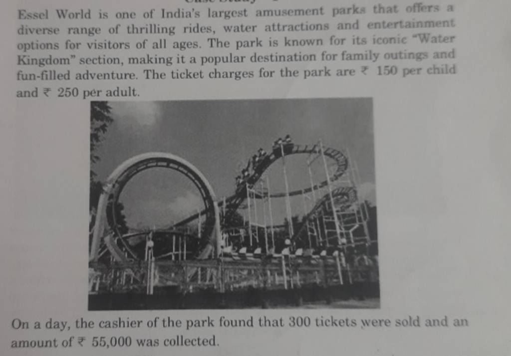 Essel World is one of India's largest amusement parks that offers a diver..