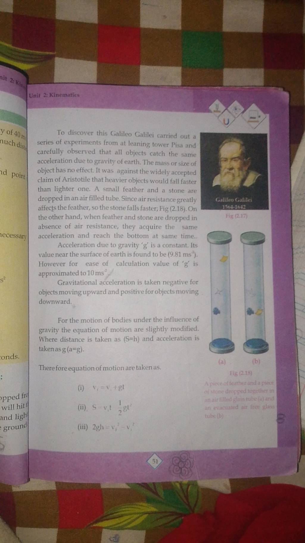nit 2: Kis Unit 2: Kinematics y of 40 m much dist nd point necessary cond..