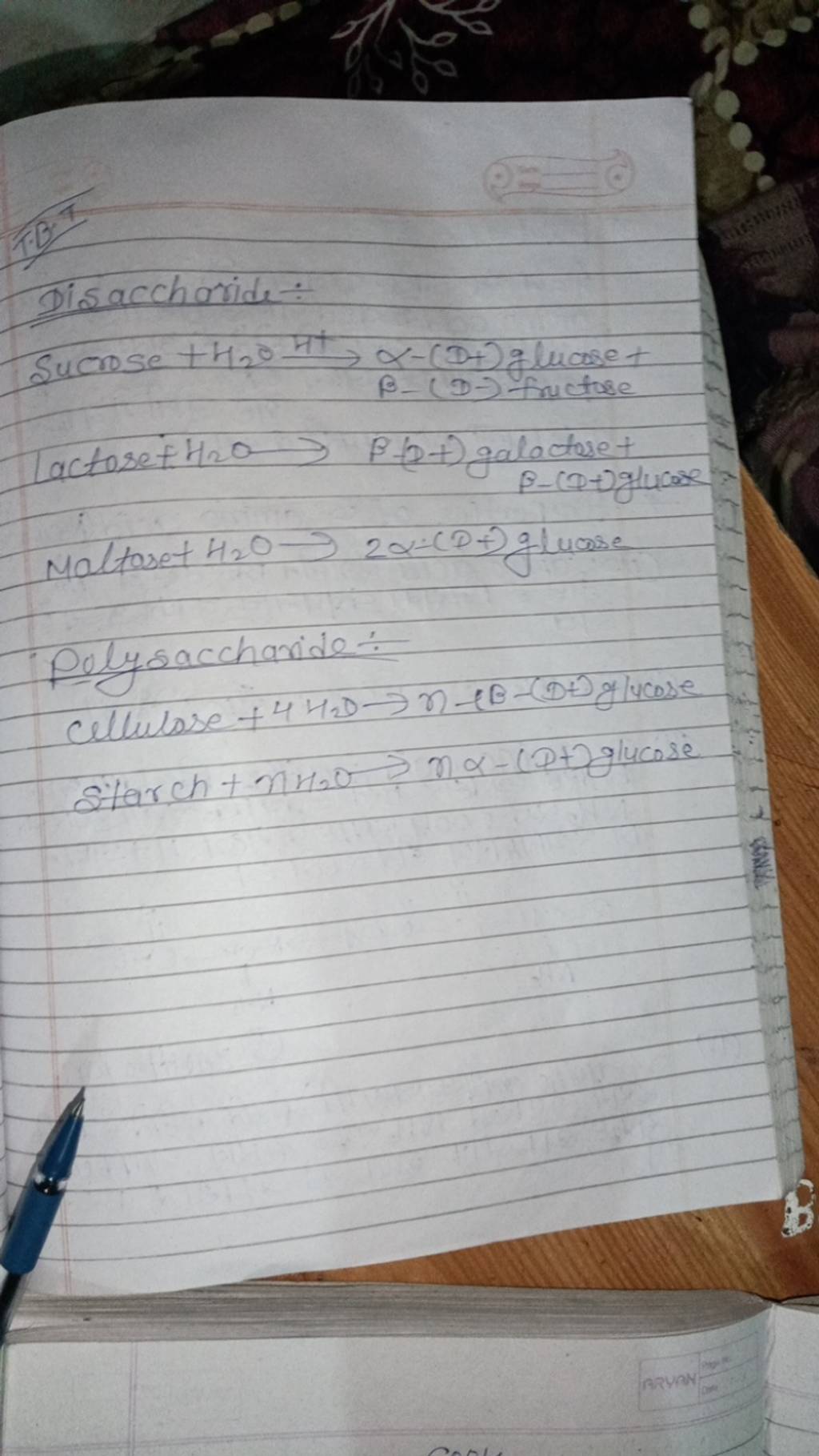 TBT Disaccharide Sucrose +420 + x-(D+) gluase t B-(9) fructose Lactosef H..